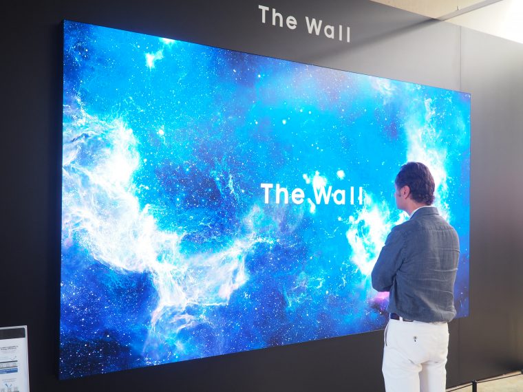 The Wall: Samsung’s giant modular TV - Son-Vidéo.com: blog