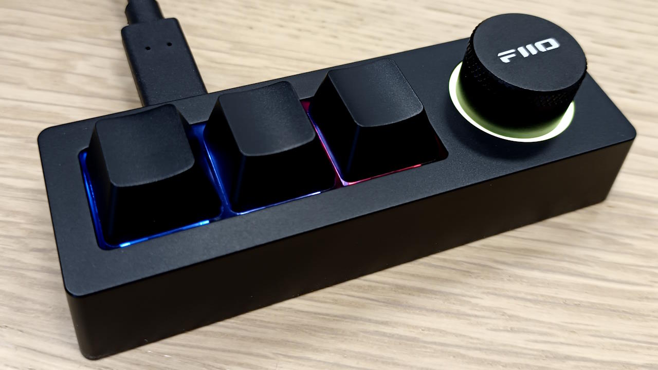 FiiO KB1K : un macropad pour piloter la musique et bien plus encore ...