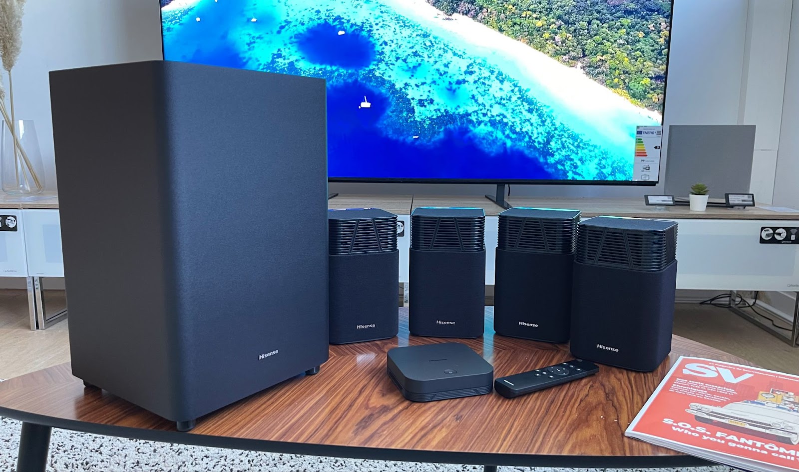 Test Hisense HT Saturn : le home-cinéma qui vous envoie sur orbite ...