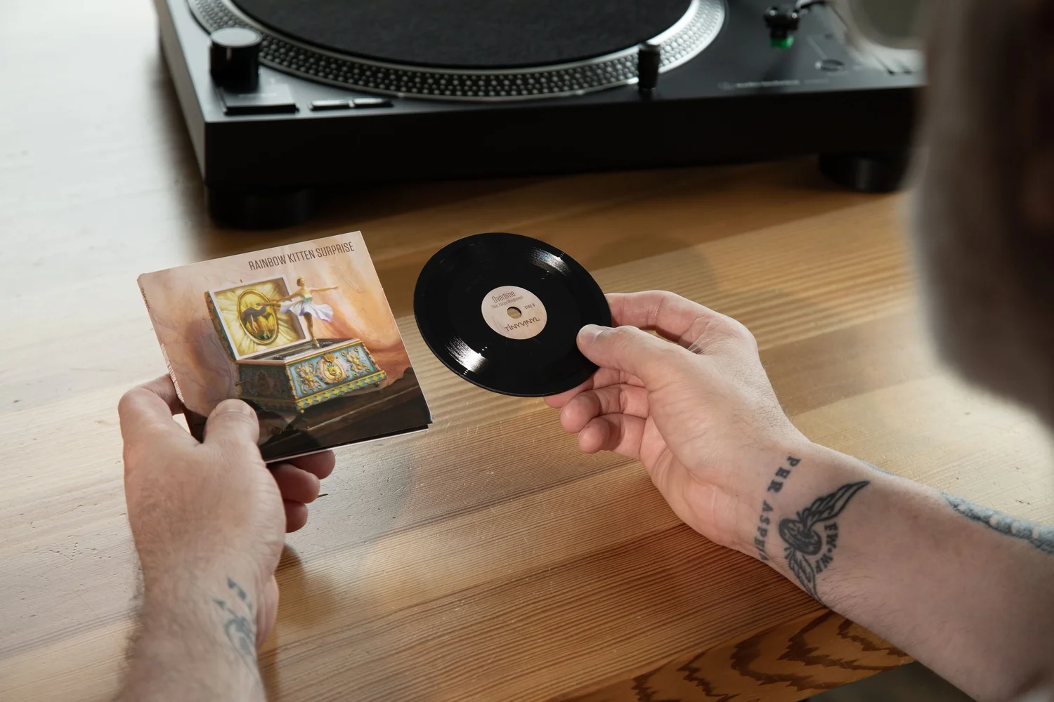 Tiny Vinyl : des mini disques vinyle éco-responsables - Son-Vidéo.com: blog