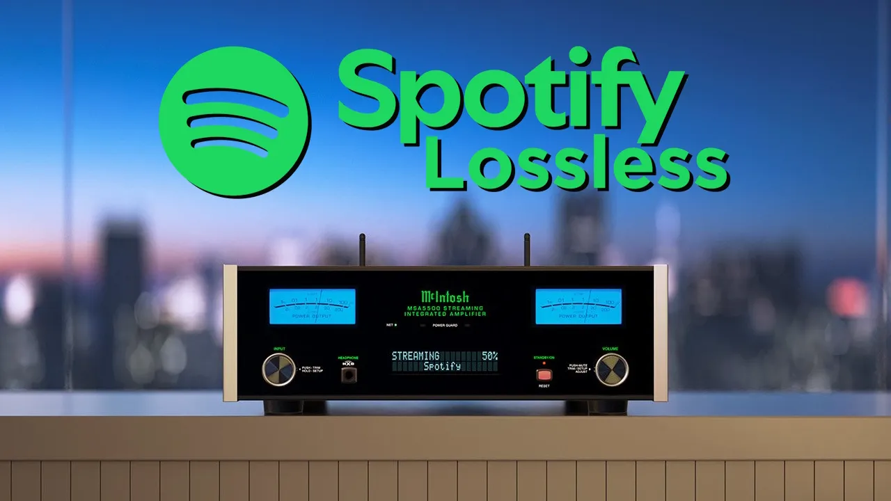 Spotify Lossless has arrived on McIntosh DS200, MSA5500 and MX123 ...
